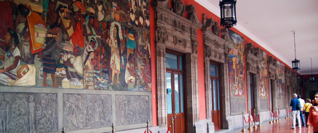 Murales de Diego Rivera en el Palacio Nacional Experiencias historicas ...